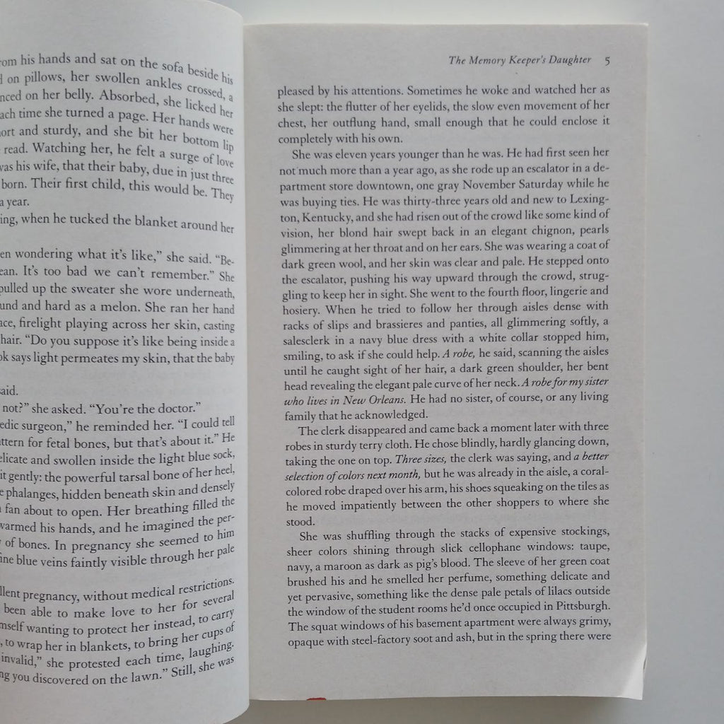 The Memory Keeper's Daughter – dBookHaus