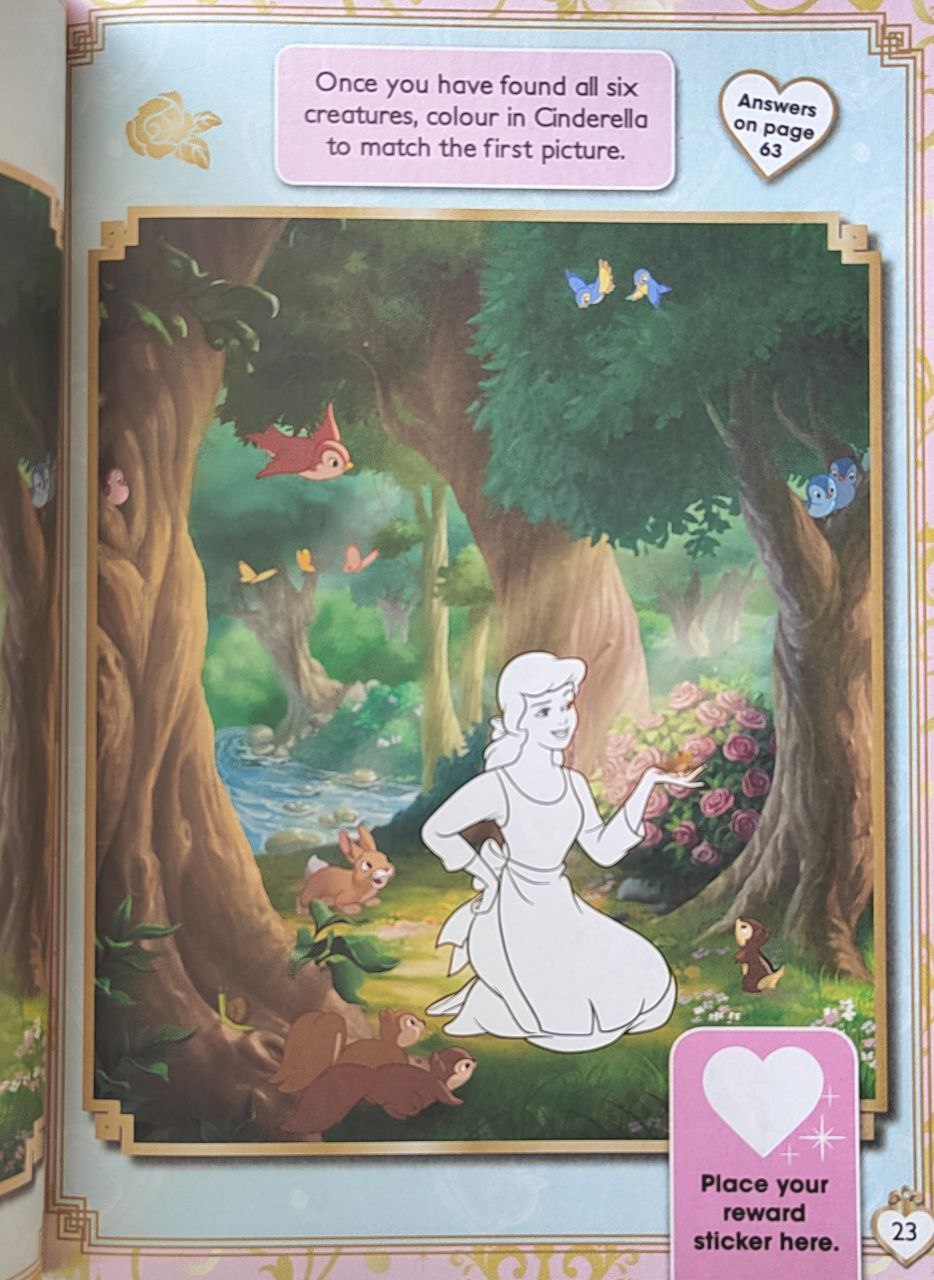Disney Princess Spot the Difference – dBookHaus