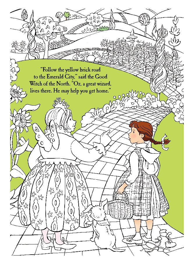 The Wonderful Wizard of Oz Colouring Book – dBookHaus