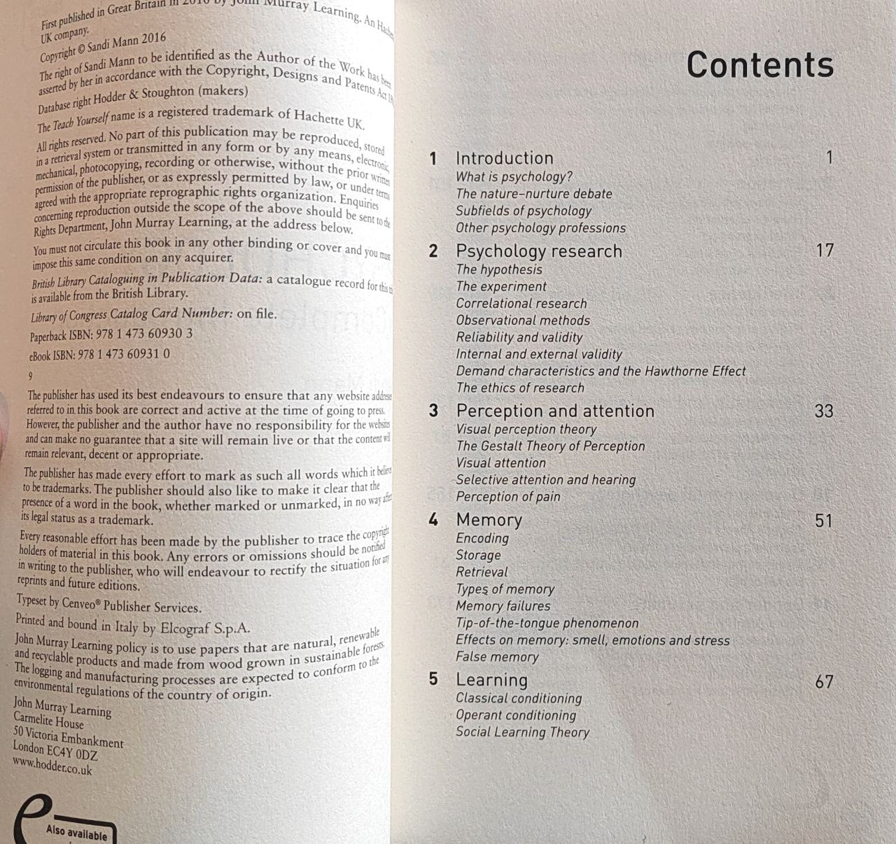 Psychology: A Complete Introduction – dBookHaus